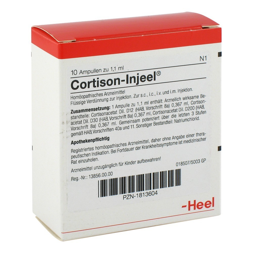 Купить Cortison Injeel Ampullen. Продажа, низкая цена.